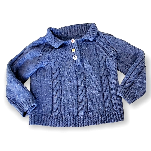 knit sweater | Shirts & Tops | Chunky Knit Sweater Bluesz 3t | Poshmark